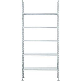 Sch&auml;fer Shop Fachbodenregal FBR 2200, Grundregal, 5 B&ouml;den, 1055 x 300 mm