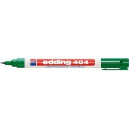 Marker Edding 404, mit feiner Spitze, gr&uuml;n, 1 St&uuml;ck