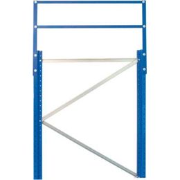 SCHULTE LAGERTECHNIK Diagonalstrebe f&uuml;r Rahmenfachwerke S625-A18, L 945 mm, f&uuml;r Rahmentiefe 800 mm, verzinkt