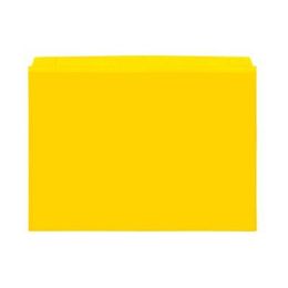 Orgatex Sichttaschen, A5 quer, gelb, 10 St.