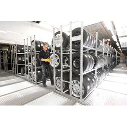 Sch&auml;fer Shop R&auml;derregal R 3000, Grundfeld, H 2278 x B 995 mm, 2 Traversenpaare
