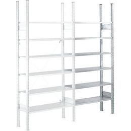 Sch&auml;fer Shop Fachbodenregal SSI Sch&auml;fer R3000, Anbauregal, 5 lackierte B&ouml;den, B 1025 x H 1960 mm, 100 kg