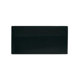 Etikettentasche Label TOP, magnetisch, 50x110, schwarz