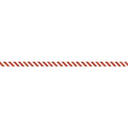 Absperrband, Polyethylen-Folie, 100 m x 80 mm, rot/wei&szlig; schraffiert, 1 Rolle