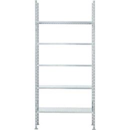 Sch&auml;fer Shop Fachbodenregal FBR 2200, Grundregal, 5 B&ouml;den, 1055 x 600 mm