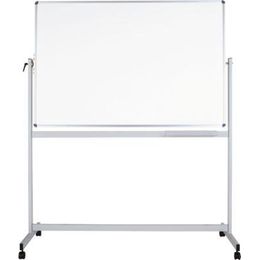 Mobiles Whiteboard Maulstandard, kunststoffbeschichtet, 1200 x 1800 mm