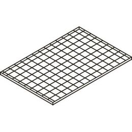 Gitterrost-Ebene, 1300 x 800 mm