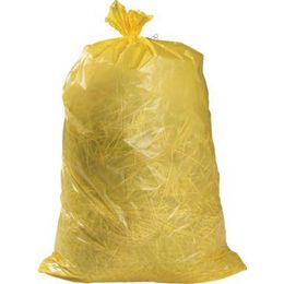 Deiss Abfalls&auml;cke Universal HDPE, 120 l, gelb