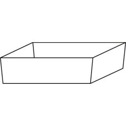 Bodenauffangwanne Stawa-R f&uuml;r ASECOS Sicherheitsschr&auml;nke der Q30, Q90, S90 und K90 Serie, Stahlblech, lichtgrau, B 442 x T 507 x H 73 mm, 11 l