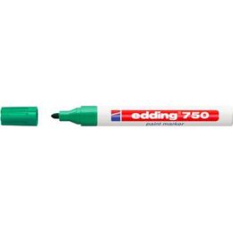 Edding Lackmarker 750, 2-4 mm, gr&uuml;n, 1 St&uuml;ck