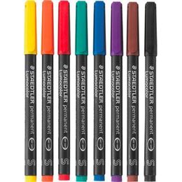 Staedtler Universalstift Lumocolor&reg;, farbsortiert, 8er Set, S, WF