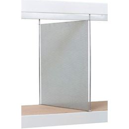 Manorga Vertikaler Stahlblechtrenner, H 400 x T 1200 mm