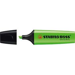 Textmarker Stabilo&reg; BOSS Original, Keilspitze, lichtbest&auml;ndig, schnell trocknend, gr&uuml;n, 1 St&uuml;ck