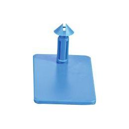 Hellermann Tyton Steckverschluss CC Box 2, blau, 500 St&uuml;ck