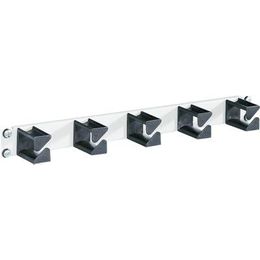 Sch&auml;fer Shop 19" Rangierpanel, mit 5 gekanteten Rangierb&uuml;geln, Stahl