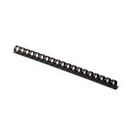 Fellowes Plastik-Binder&uuml;cken, Format 12 mm, 25 St&uuml;ck, f. Plastikbindemaschinen, schwarz