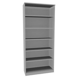 Sch&auml;fer Shop Sch&auml;fer Shop Genius Regal TETRIS SOLID, Stahlkorpus, 6 OH, B 800 mm, wei&szlig;alu