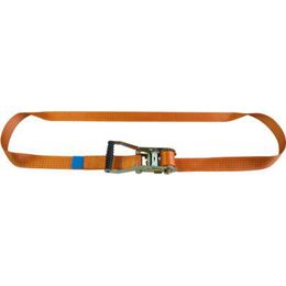 SpanSet Ratschenzurrgurt, 25 mm Bandbreite, einteilig, 4 m