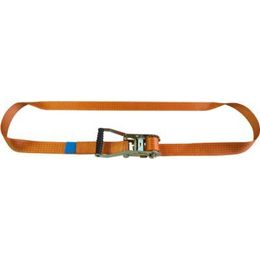 SpanSet Ratschenzurrgurt, 25 mm Bandbreite, einteilig, 4 m