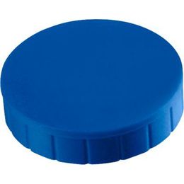 Maul Solidmagnete, &oslash; 38 x 15,5 mm, 10 St&uuml;ck, blau