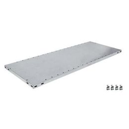 SCHULTE LAGERTECHNIK Zusatz-Fachboden MULTIPlus 150, 750x800 mm, 25 mm Kante, mit 4 Fachbodentr&auml;gern