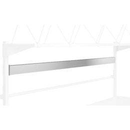 ESD-Halteschiene f&uuml;r Sichtlagerk&auml;sten Treston BP 120, f&uuml;r Treston Arbeitstisch mit B 1200 mm, Aluminium