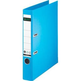 Leitz&reg; Ordner 1007/1008, DIN A4, R&uuml;ckenbreite 52 mm, einzeln, hellblau