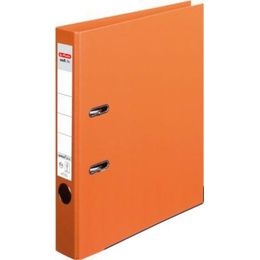 Herlitz Ordner maX.file protect plus, DIN A4, R&uuml;ckenbreite 50 mm, orange