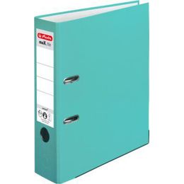 Herlitz Ordner maX.file protect, DIN A4, R&uuml;ckenbreite 80 mm, t&uuml;rkis