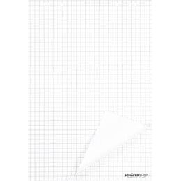 Sch&auml;fer Shop Sch&auml;fer Shop Select Flipchart-Bl&ouml;cke, 70 g/m&sup2;, 20 Blatt, kariert, 5 St&uuml;ck