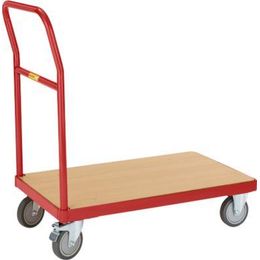 Sch&auml;fer Shop Sch&auml;fer Shop Pure Plattformwagen mit Schiebegriff, Ladefl&auml;che 850 x 500 mm
