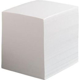 Notizzettel, 700 Blatt, zum Nachf&uuml;llen einer Zettelbox, 90x90x90 mm, wei&szlig;