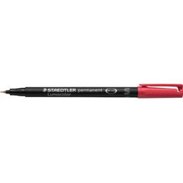Staedtler Folienschreiber Universalstift, S, WF, rot, 10 St.