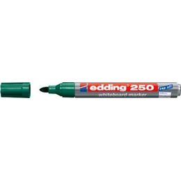 Boardmarker Edding 250, 1 St&uuml;ck, gr&uuml;n