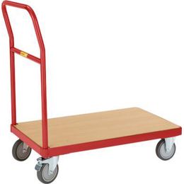 Sch&auml;fer Shop Sch&auml;fer Shop Pure Plattformwagen mit Schiebegriff, Ladefl&auml;che 1000 x 600 mm