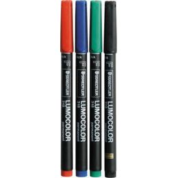 Staedtler Folienschreiber Universalstift, M, WF, sortiert,4er-Set