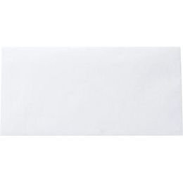 Briefumschl&auml;ge, DIN lang, mit Haftklebeverschluss, ohne Fenster, hochwei&szlig;, Recyclingpapier, 80 g/m&sup2;, 250 St&uuml;ck