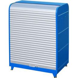 Bauer Gefahrstoff-Rollladenschrank, Typ RSG-3, blau RAL5012