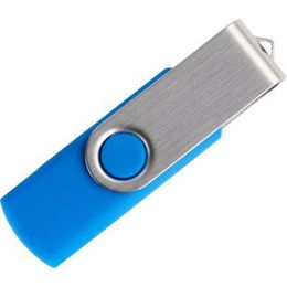 USB-Stick C5, mit 1 x USB 3.0 & 1 x USB Typ-C, bis zu 4,8 GB/s, duplexf&auml;hig, Speicherkapazit&auml;t 32 GB, blau
