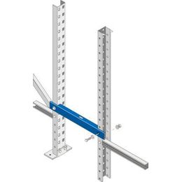 Sch&auml;fer Shop Distanzst&uuml;ck, Palettenregal PR 600, Rahmentiefe 1100 mm, Distanz 250 mm