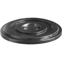 Deckel aus HDPE, 35 Liter, schwarz