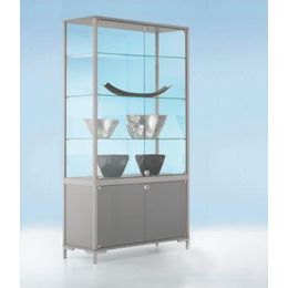Stand-Pr&auml;sentationsvitrine, B 800 mm
