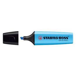 Textmarker Stabilo&reg; BOSS Original, Keilspitze, lichtbest&auml;ndig, schnell trocknend, blau, 1 St&uuml;ck