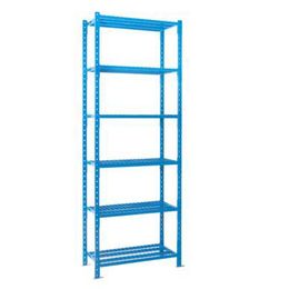 Manorga Steckregal-Grundfeld, m. 6 Drahtgitterb&ouml;den, B 1010 x T 800 x H 3000 mm