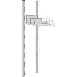 Sch&auml;fer Shop Trennwand, freistehend, f&uuml;r Regaltiefe 800 mm, H 175 mm
