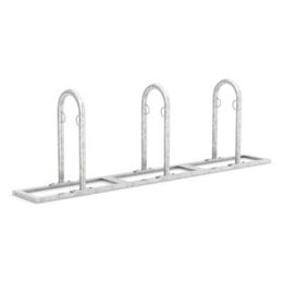 Anlehnparker WSM, 1-seitig, f&uuml;r Reifen bis B 55 mm, B 2550 x T 350 x H 850 mm, Stahl verzinkt, 3 Einstellpl&auml;tze