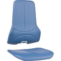 bimos SKINTEC-Polster f&uuml;r Basisstuhl Neon, blau