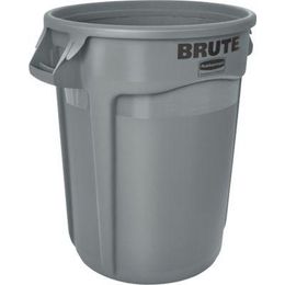 Rubbermaid Wertsoffsammler Brute, Polyethylen, rund, 37 l, grau