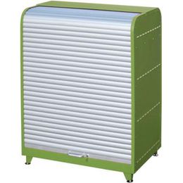 Bauer Gefahrstoff-Rollladenschrank, Typ RSG-4, gr&uuml;n RAL6011