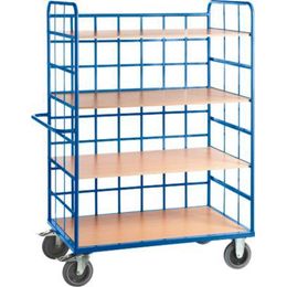 ROLLCART Gitter-Etagenwagen, 3 Etagen, L 1000 x B 640 mm